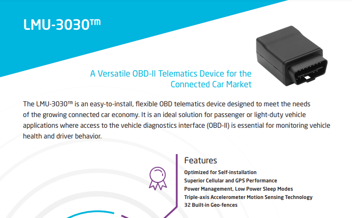 LMU-3030™ – CalAmp
