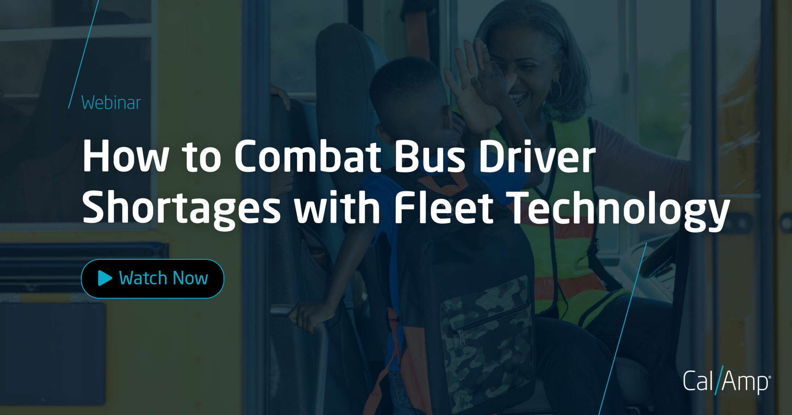 How to Combat Bus Driver Shortages with Fleet Technology – CalAmp