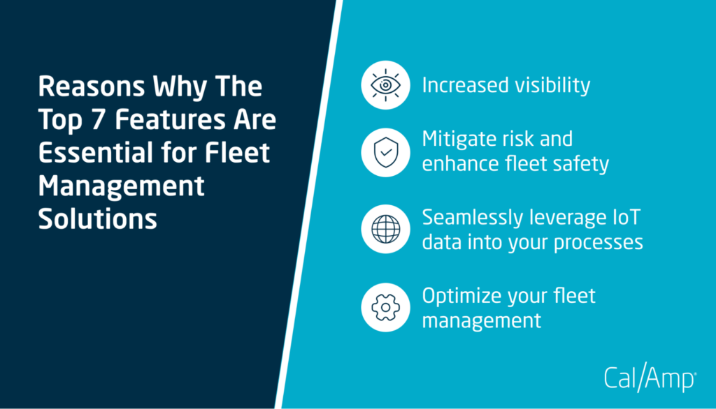 Top 7 Fleet Management Solution Features – CalAmp
